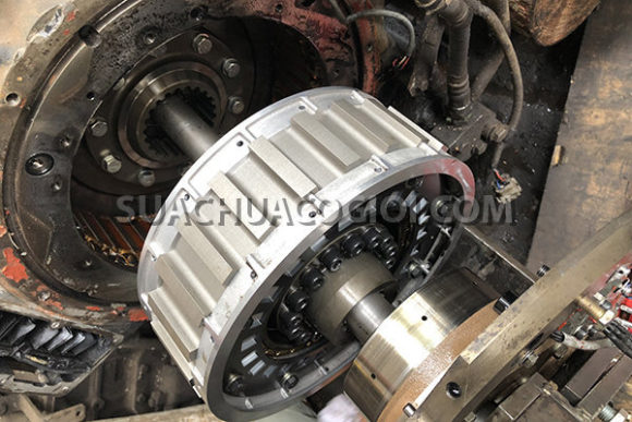 Sửa máy xúc Komatsu Hybrid HB205-1 HB215LC-1