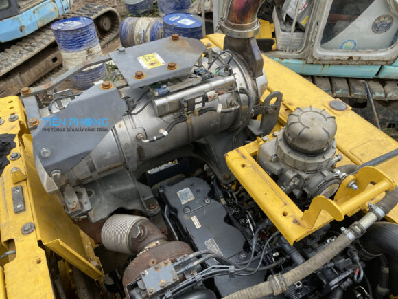 Cấu tạo hệ thống xử lý khí thải KDPF máy xúc Komatsu PC360LC-10